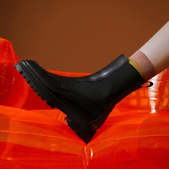 Labucq | Shoes | Labucq Irving Boot Black Square Toe | Poshmark